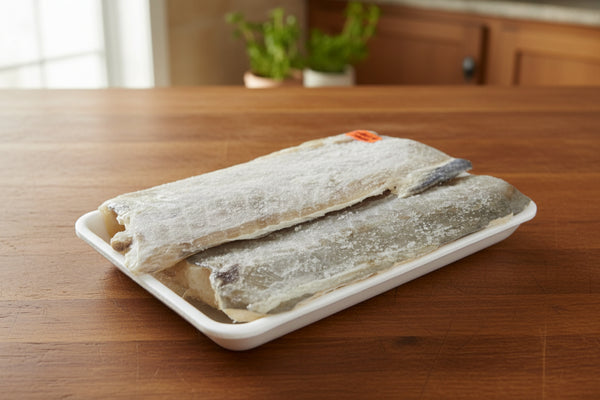 SALTED POLLOCK BONE-IN FROM CANADA (2LB to 3lb per FISH) – Produce City Farmers